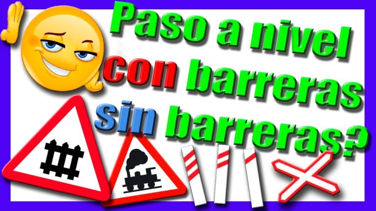 Al aproximarse a un paso a nivel: Qué debe hacer para su seguridad ...