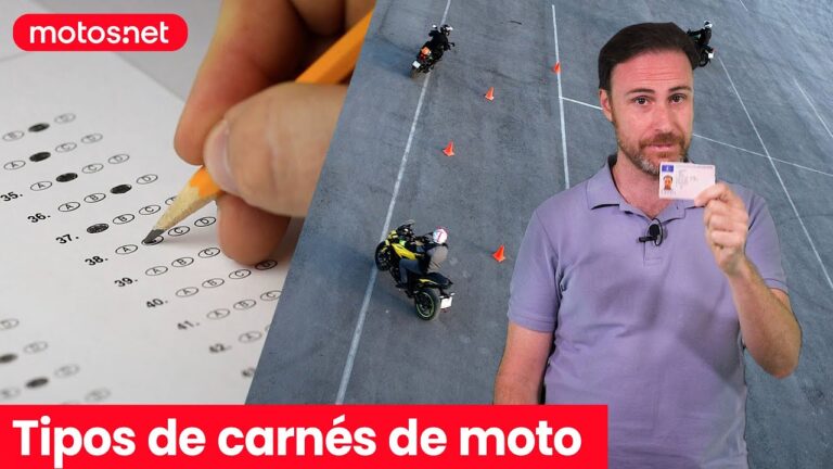 Tipos de Carnet de Conducir para Moto: Guía Completa 2024 ...